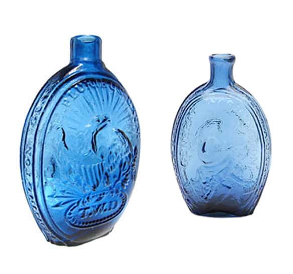 GI-14 • "General Washington" - Eagle Portrait Flask Amber - FOHBC ...