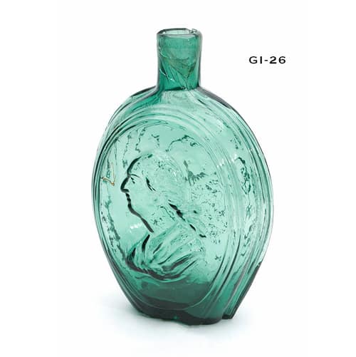 GI-27 • Washington / Eagle Portrait Flask - FOHBC Virtual Museum of ...