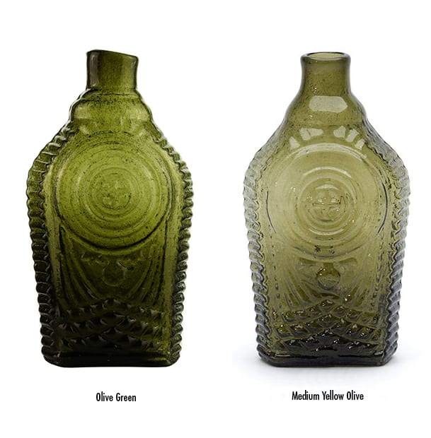 GX-25 • Medallions and Diamond Diapering Flask - FOHBC Virtual Museum ...