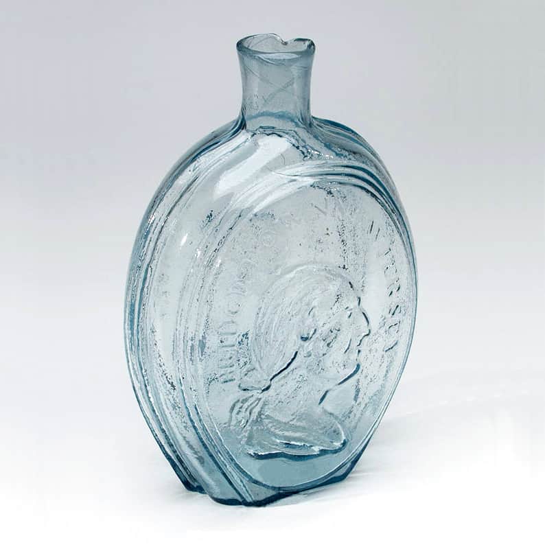 GI-25 • Washington / Classical Bust Portrait Flask - FOHBC Virtual ...