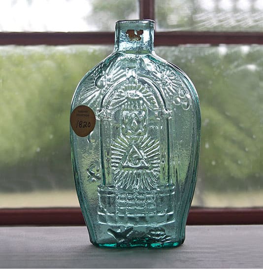 GIV-8 • Masonic Arch and Emblems - Eagle Flask - FOHBC Virtual Museum ...