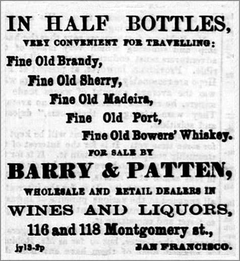 Barry & Patten - FOHBC Virtual Museum of Historical Bottles and Glass