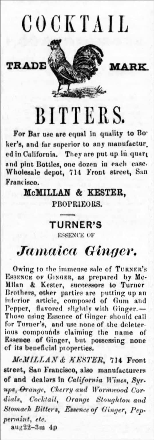 Dr. Wonser's USA Bitters Square - FOHBC Virtual Museum of Historical ...