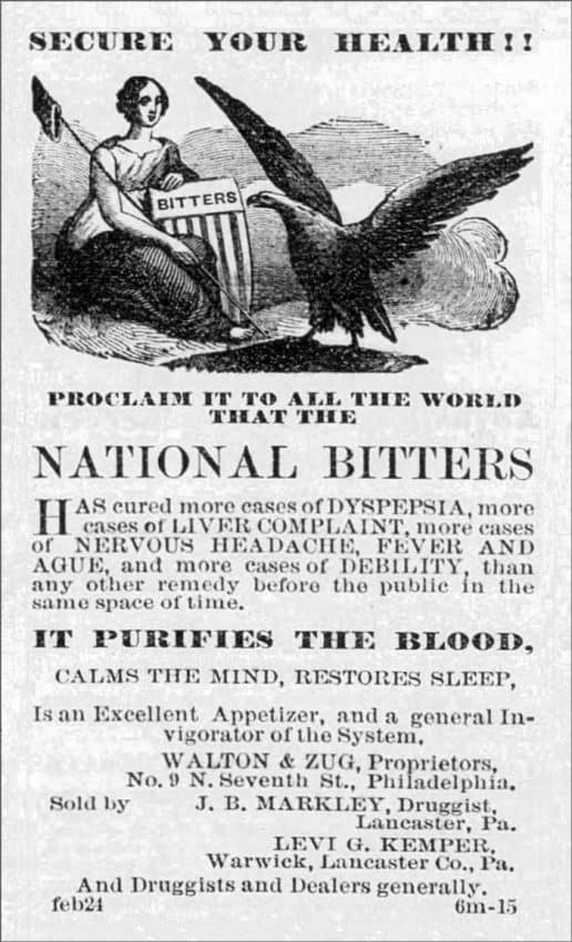 National Bitters (Ear of Corn) – FOHBC Virtual Museum of Historical ...