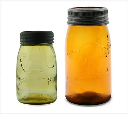 Beaver Fruit Jar – FOHBC Virtual Museum of Historical Bottles and Glass
