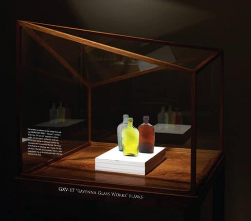 GXV-17 • “Ravenna Glass Works” Flask – FOHBC Virtual Museum of ...