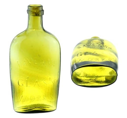 GXV-17 • “Ravenna Glass Works” Flask – FOHBC Virtual Museum of ...
