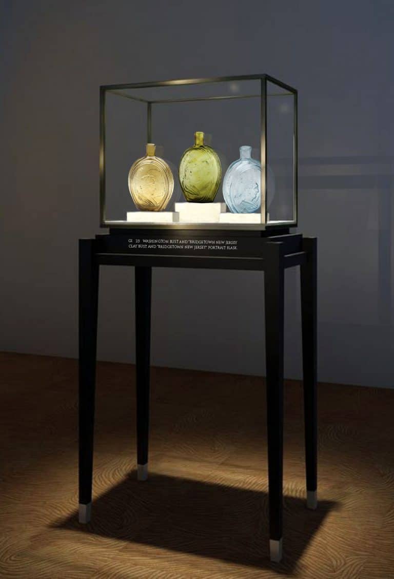 GI-25 • Washington / Classical Bust Portrait Flask - FOHBC Virtual ...