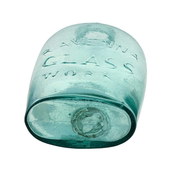 GXIII-83 • Star - Ravenna Glass Works Flask - FOHBC Virtual Museum of ...