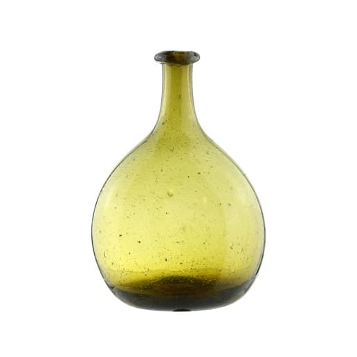 Mantua 32 Rib Flask – FOHBC Virtual Museum of Historical Bottles and Glass