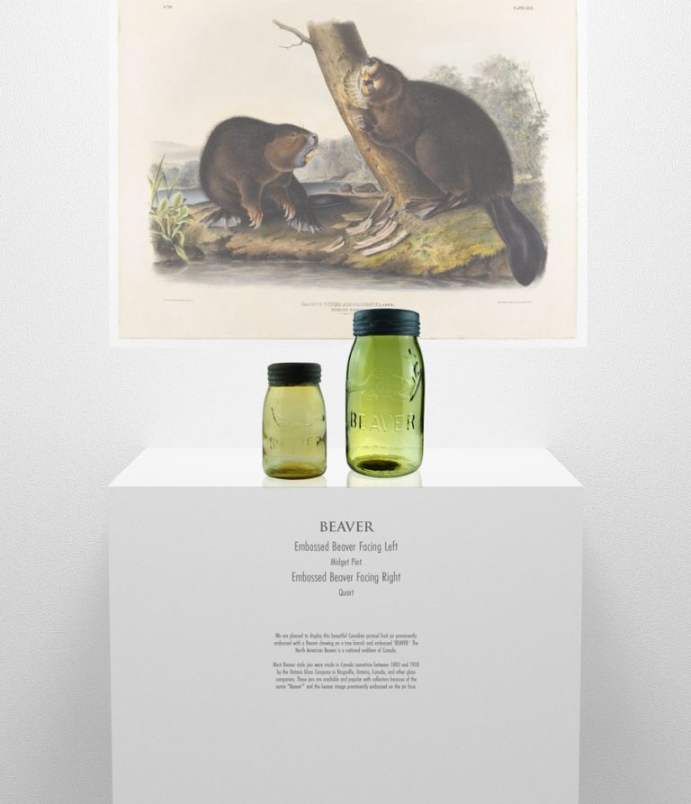 Beaver Fruit Jar – FOHBC Virtual Museum of Historical Bottles and Glass