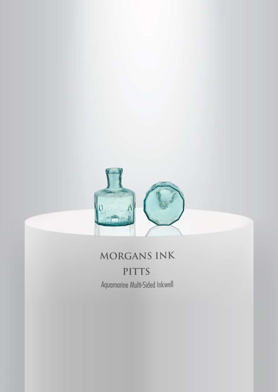 Morgans Ink Pitts - FOHBC Virtual Museum of Historical Bottles and Glass
