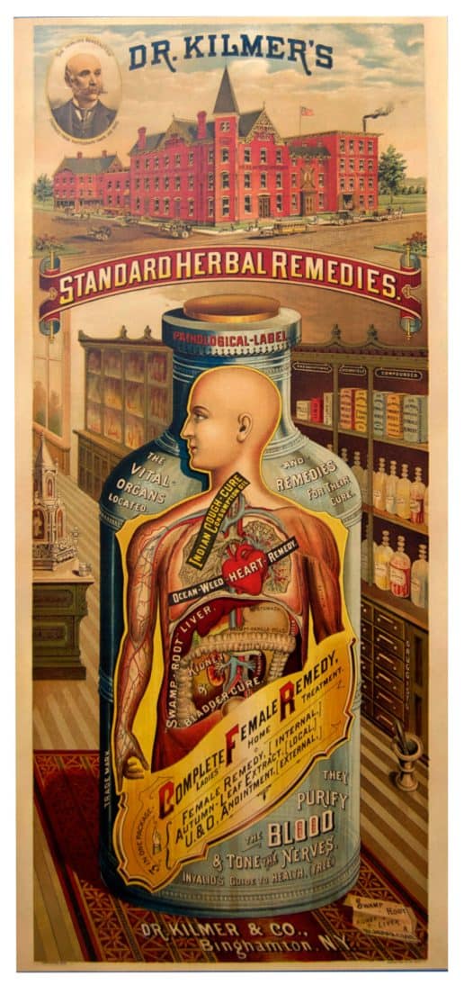 Dr Kilmer’s Cough-Cure Binghamton NY – FOHBC Virtual Museum of ...