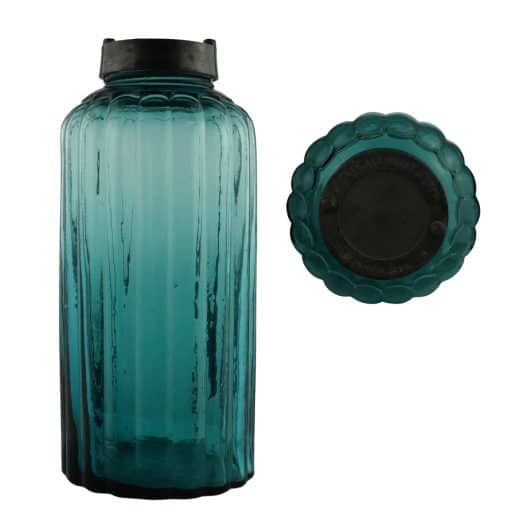 Hemingray - Melon Ribbed Jar - FOHBC Virtual Museum of Historical ...